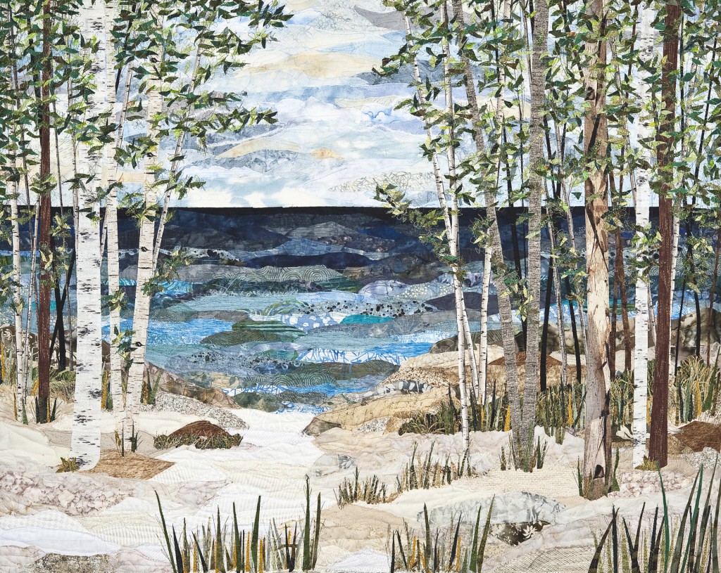 Lake Collage Quilt – Quilts By Ann